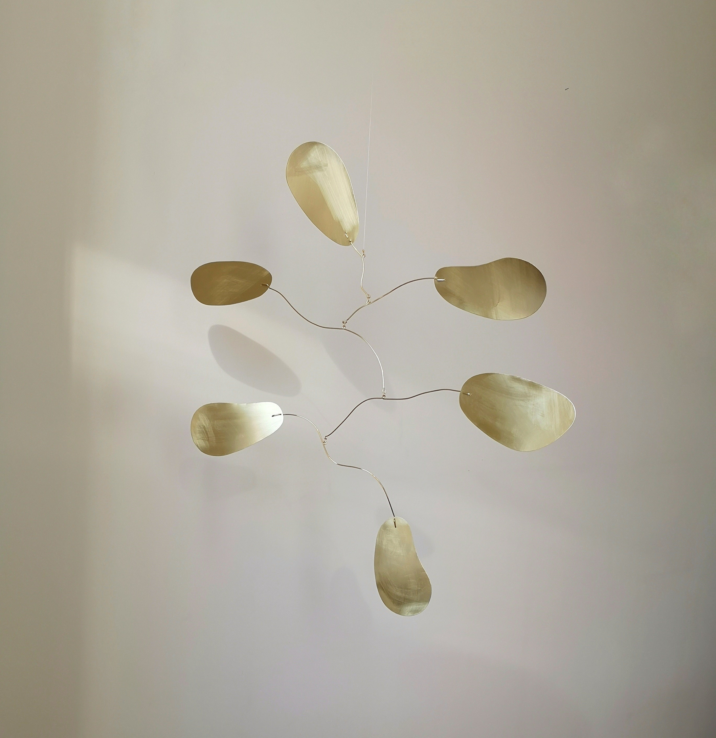 Modern Kinetic Brass Mobile. Mid-century Home Hanging - Etsy