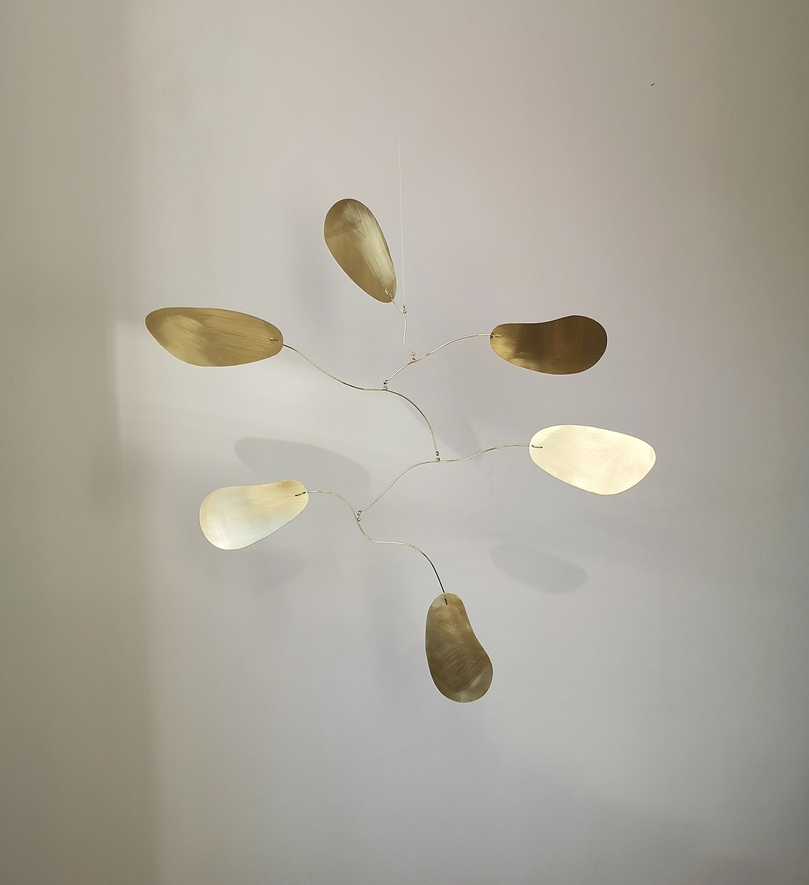 Modern Kinetic Brass Mobile. Mid-century Home Hanging - Etsy