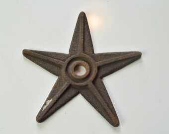 Antique iron stars | Etsy