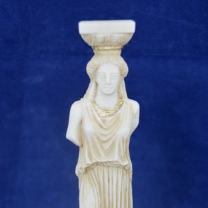 Caryatid Sculpture Karyatides Ancient Greek Small Aged Statue - Etsy