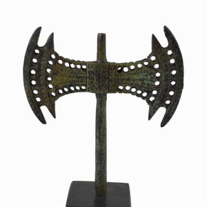Double Axe Ancient Greek Bronze Labrys Reproduction Artifact - Etsy