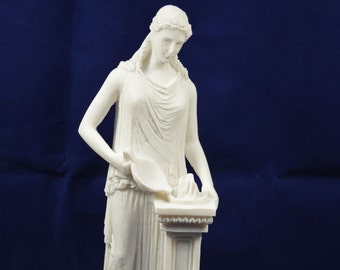 Hestia statue ancient Greek Goddess of the family and the | Etsy