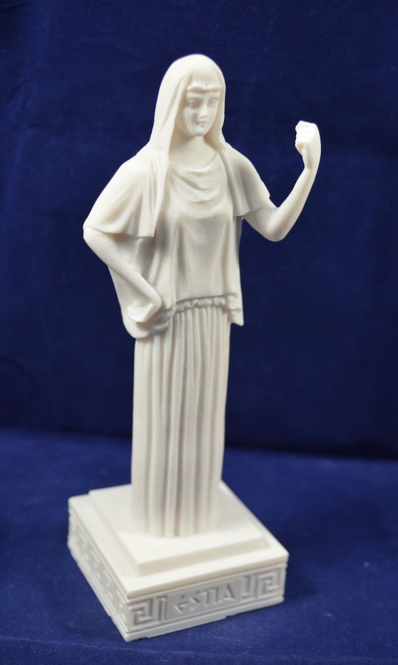 Hestia Sculpture Statue Ancient Greek Goddess of the - Etsy