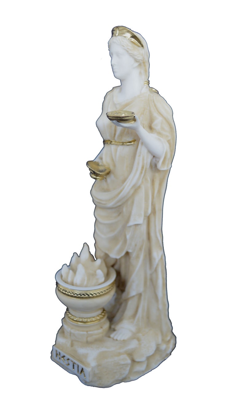 Hestia sculpture ancient Greek Goddess of the family and the | Etsy