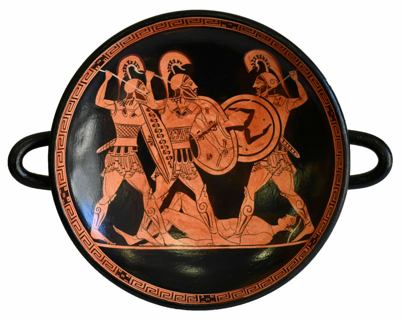 Achilles Hector Menelaos Paris trojan War Theme Red Figure | Etsy