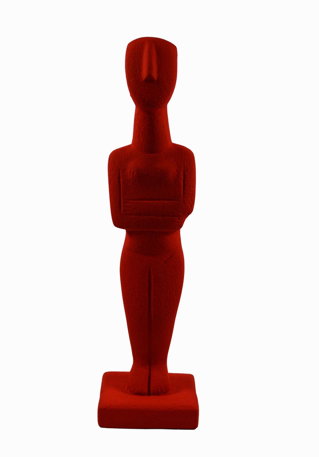 Cycladic Female of Pregnant Figurine Ancient Greek Reproduction ...