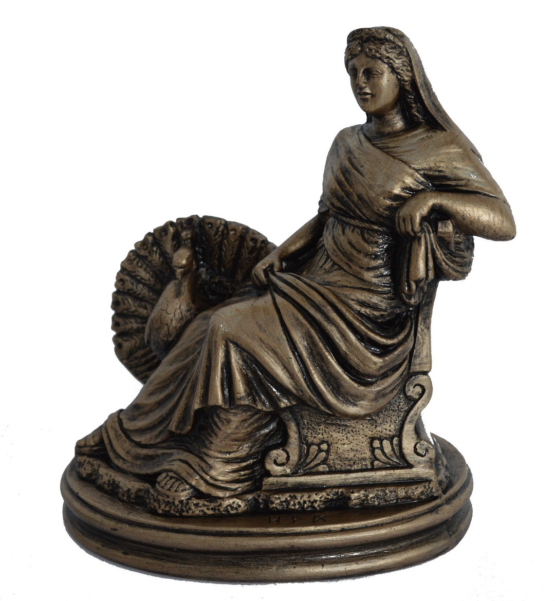 Hera Sculpture Ancient Greek Goddess of Women Artifact Statue Bronze ...