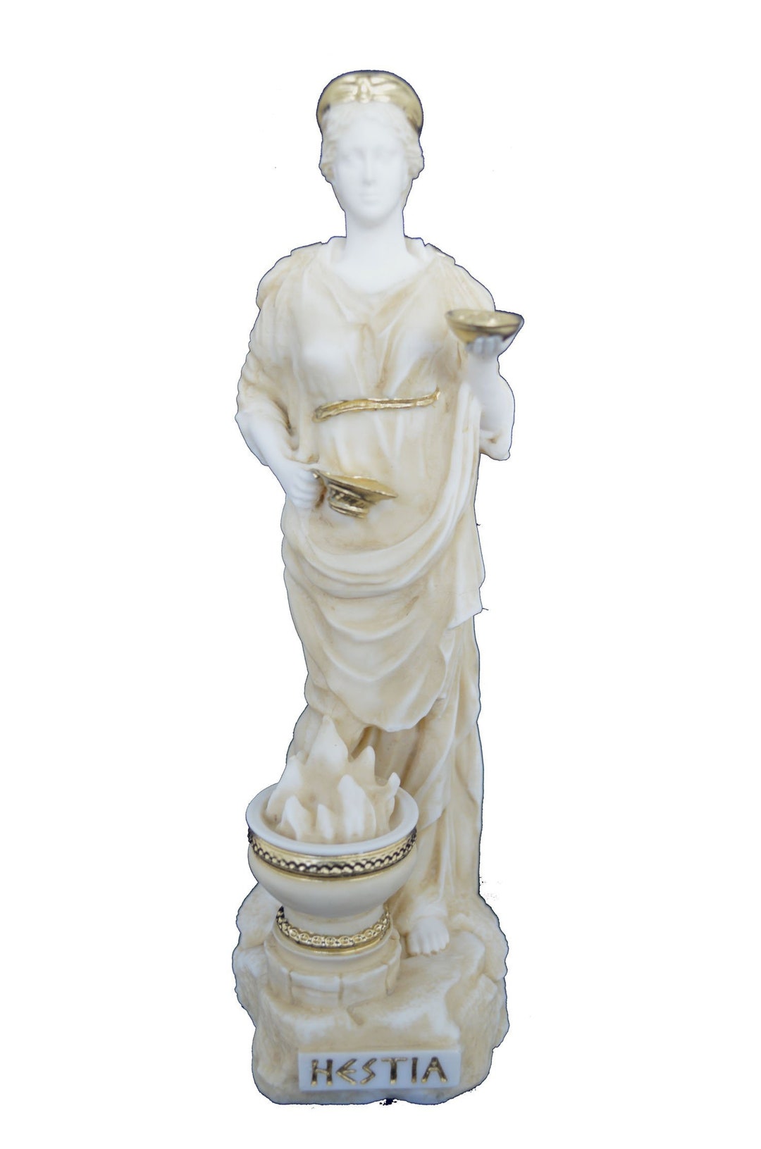 Hestia Sculpture Ancient Greek Goddess of the Family and the State ...