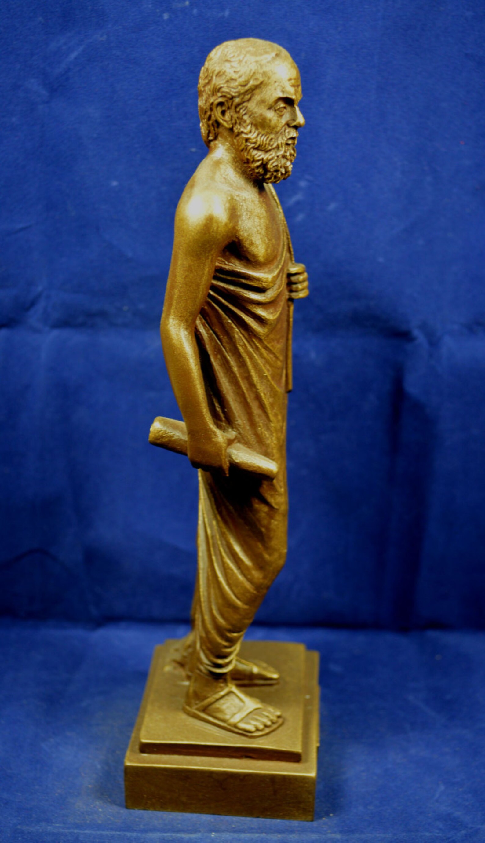 Ancient Greek Philosopher Socrates Statue Oxidation Effect - Etsy