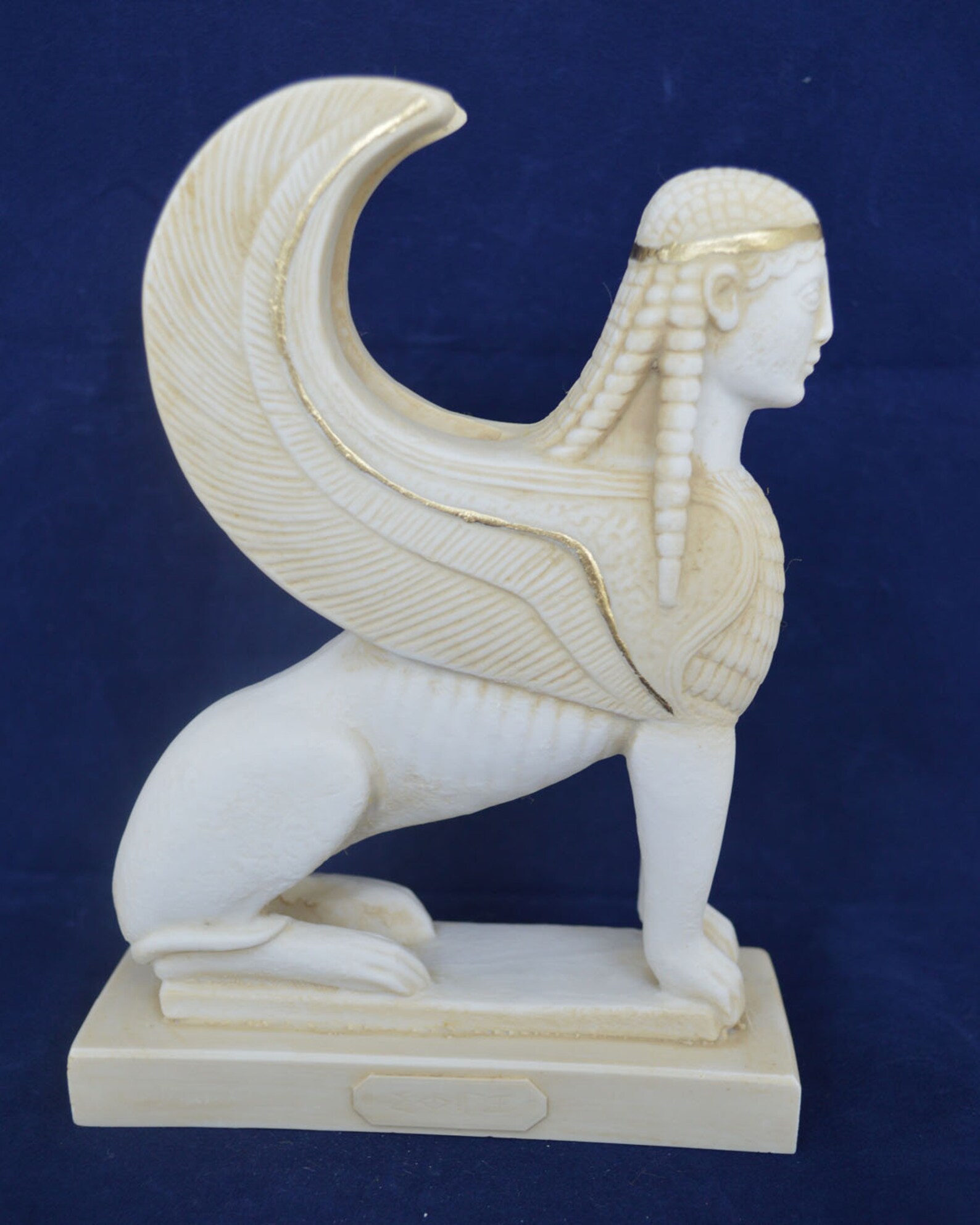 Sphinx Sculpture Aged Statue Ancient Greek Mythical Creature - Etsy