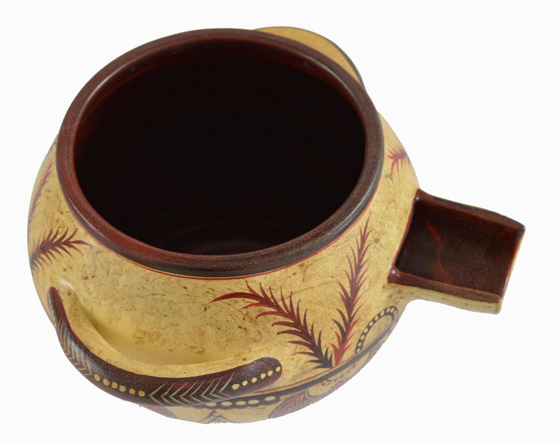 Minoan Pottery Amphora Vase Labrys Double Axe Design | Etsy