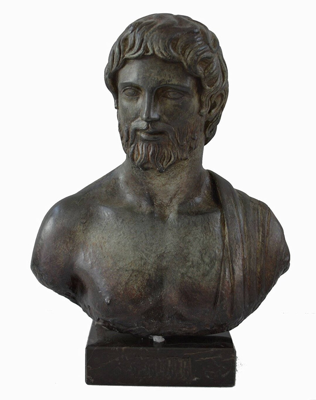 Asclepius God of Medicine Healing Greek Mythology Health God Bronze ...