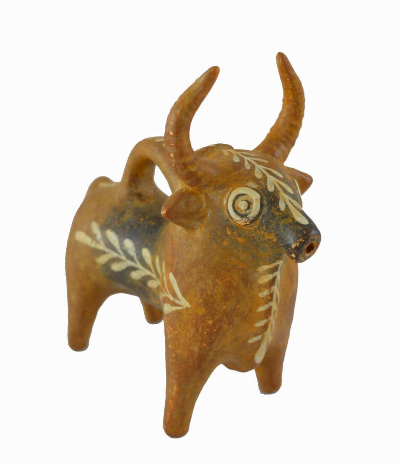 Sacred Bull Sculpture Artifact Reproduction From Cyprus - Etsy