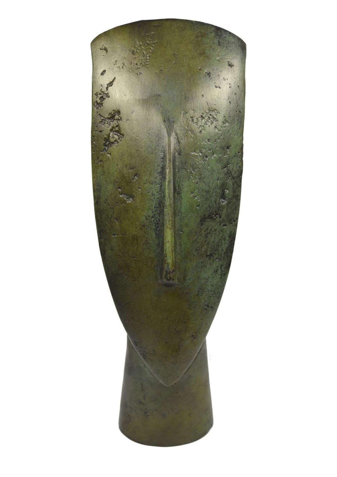 Cycladic Bronze Head Ancient Greek Reproduction Sculpture - Etsy