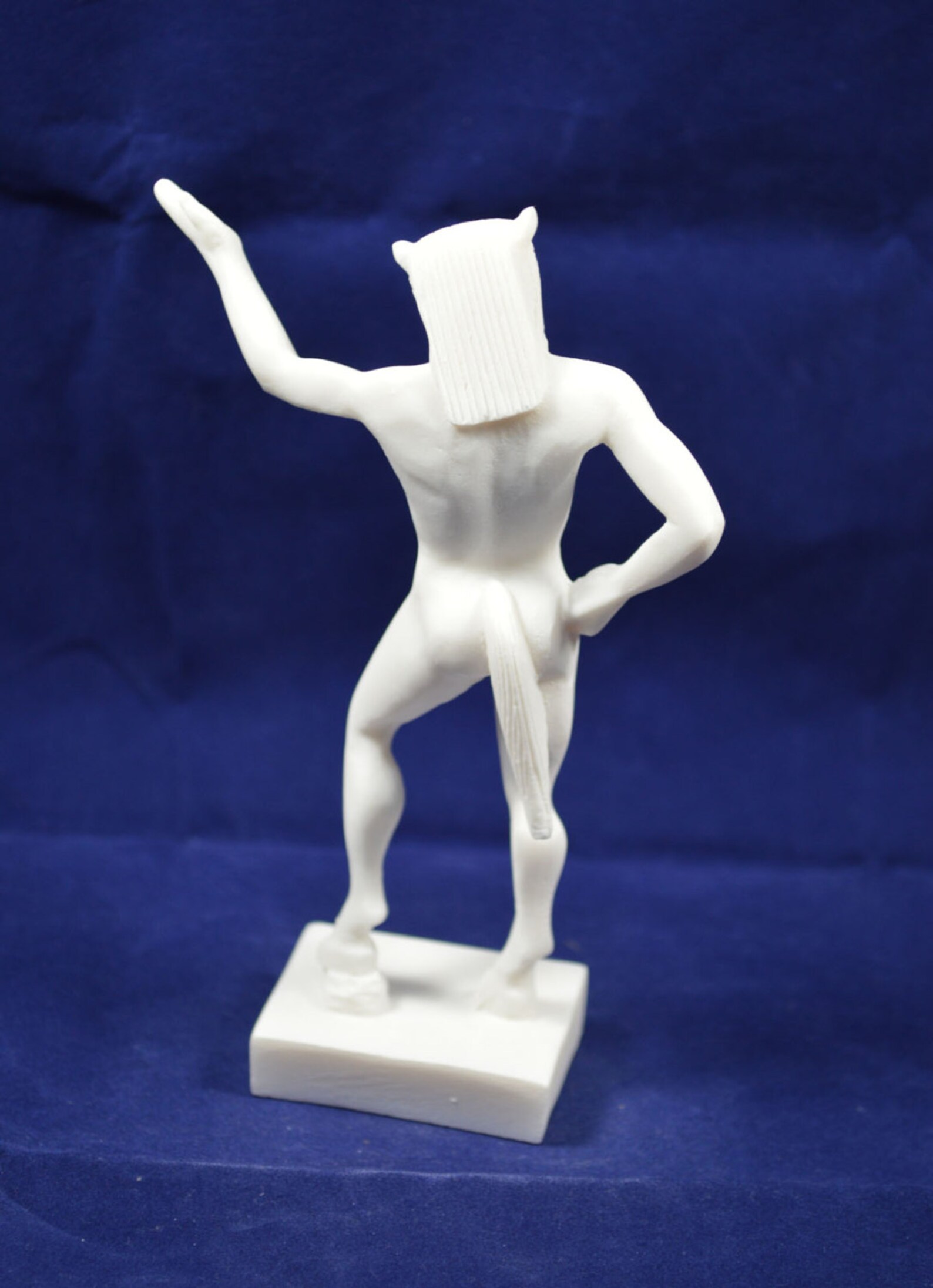 Satyr Sculpture Miniature Statue Ancient Greek Mythic Creature - Etsy