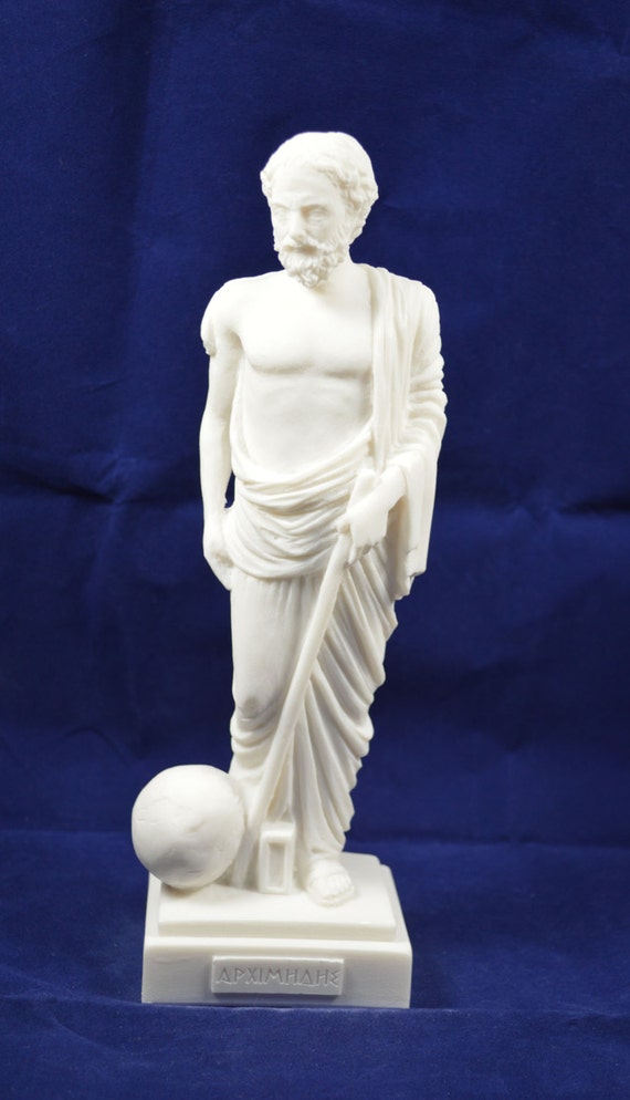 Archimedes sculpture ancient Greek philosopher statue | Etsy