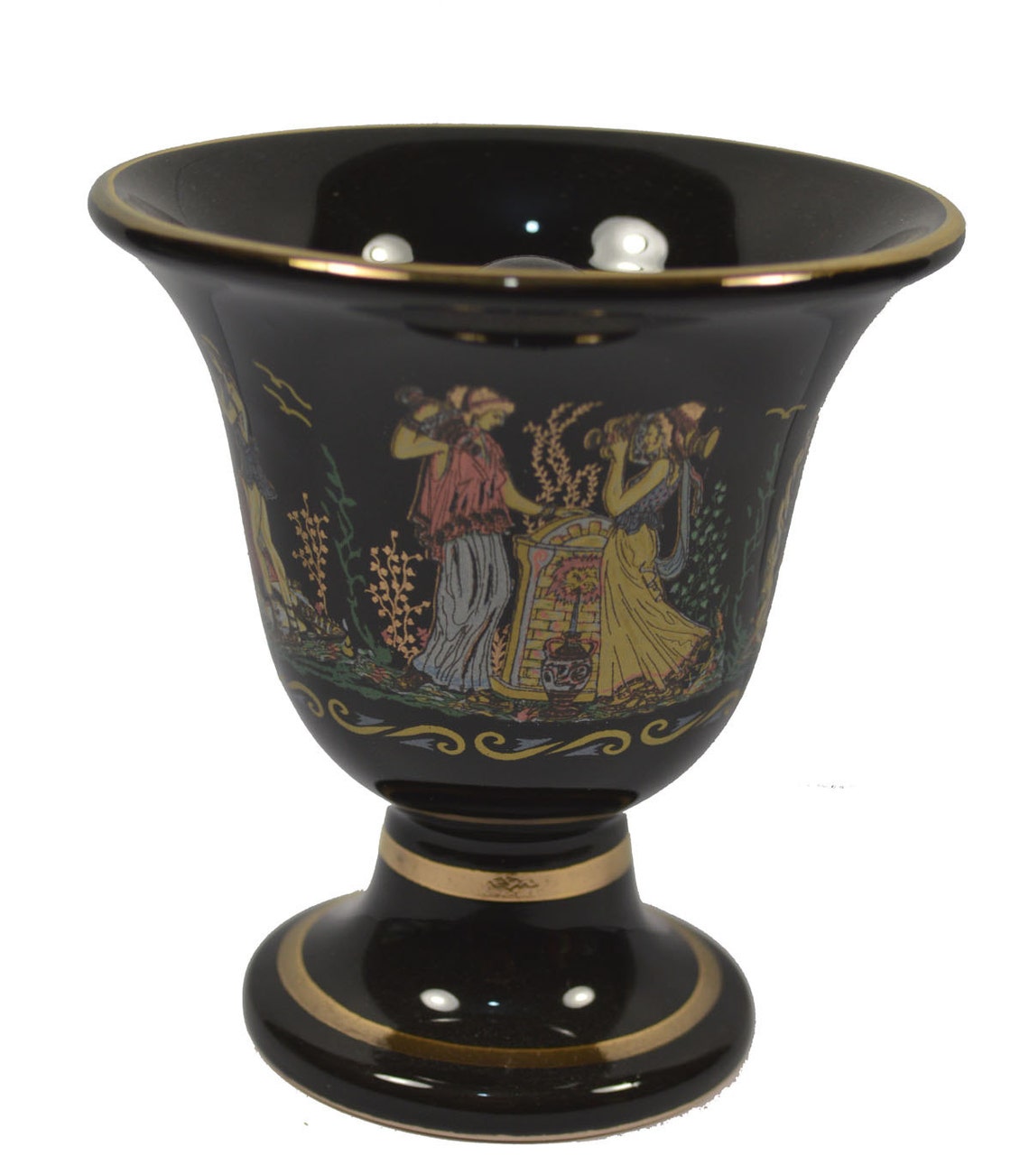 Pythagoras Cup Pythagorean Cup of Justice With Dionysus Black - Etsy