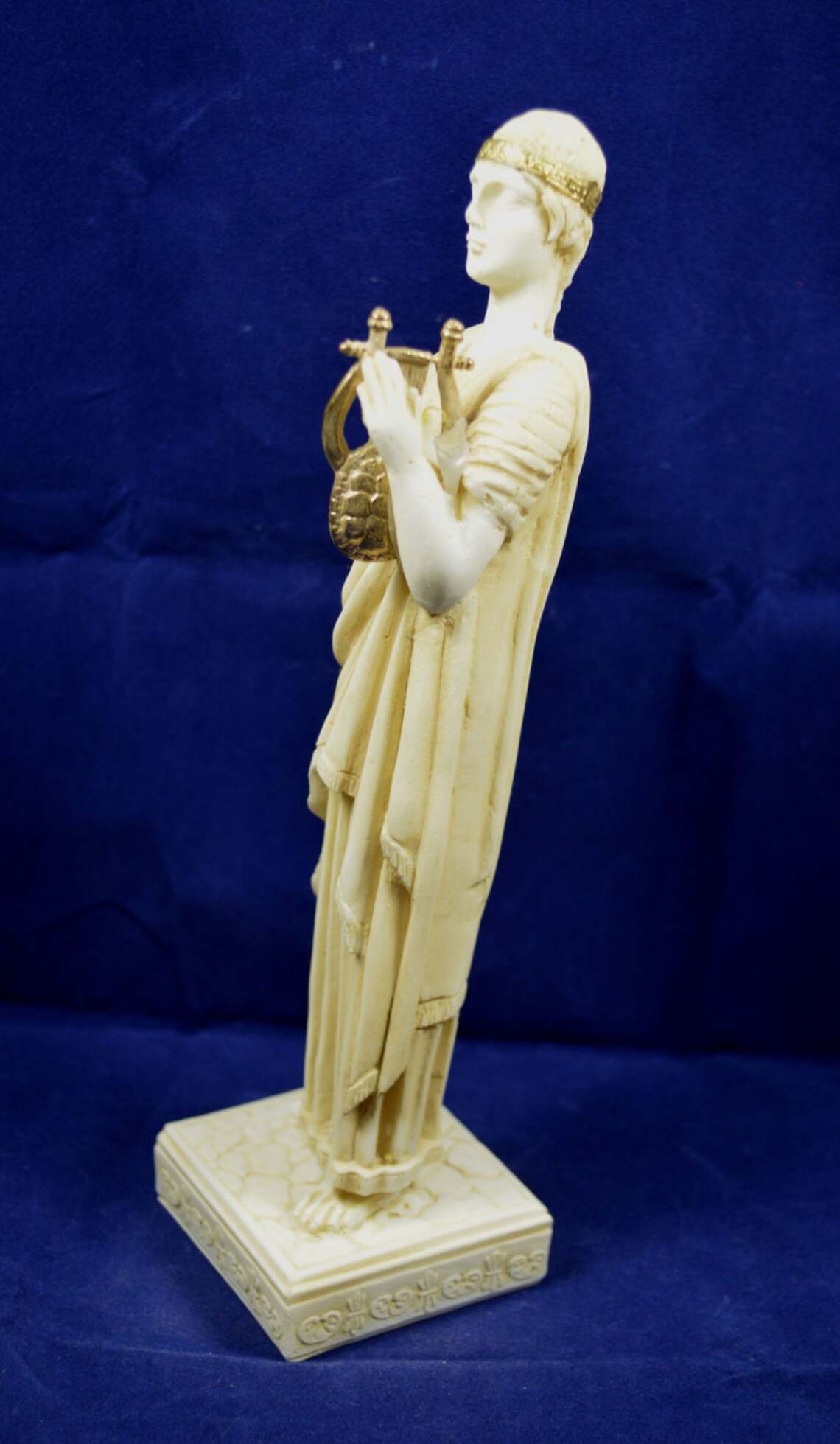 God Apollo Statue Ancient Greek God of Sun and Poetry Aged | Etsy