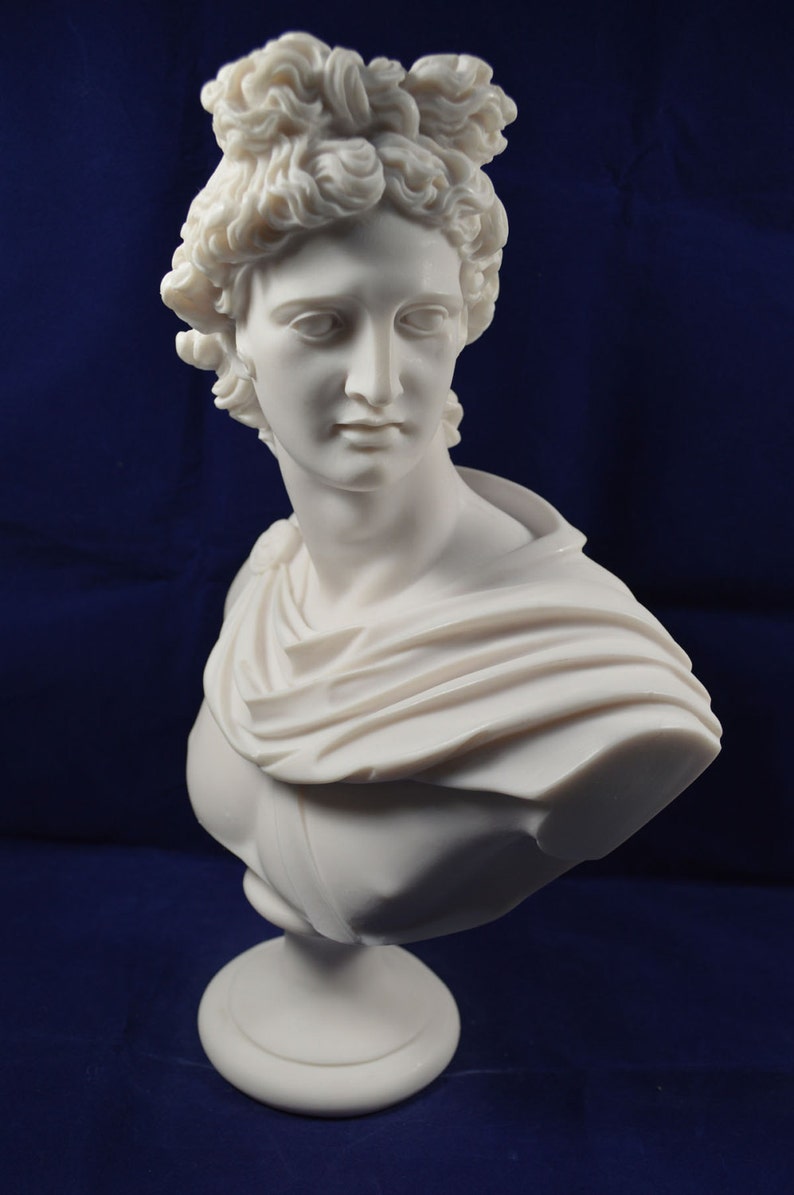 Apollo Skulptur Statue altgriechischer Gott der Sonne und - Etsy.de