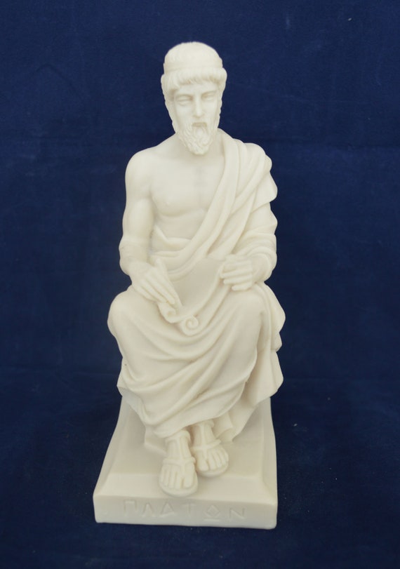 Estatua de Platón escultura del filósofo griego antiguo - Etsy México