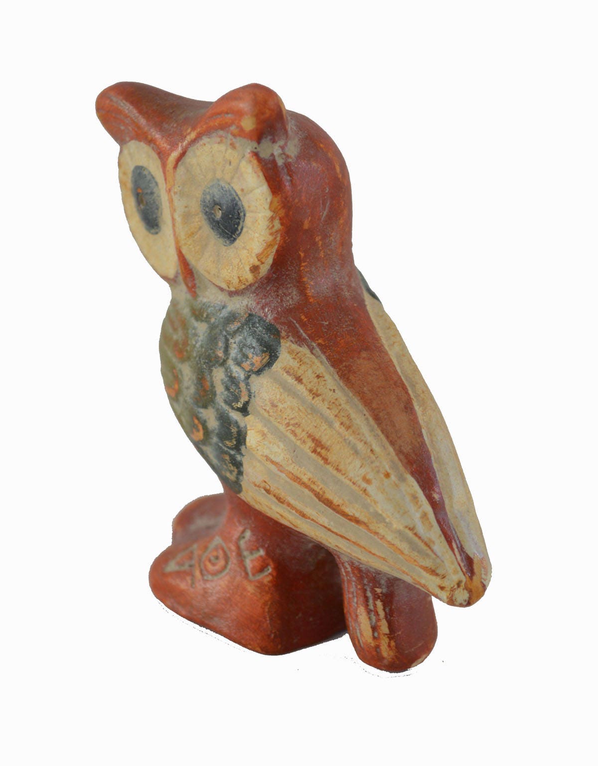 Owl miniature ancient Greek symbol of wisdom sculpture | Etsy