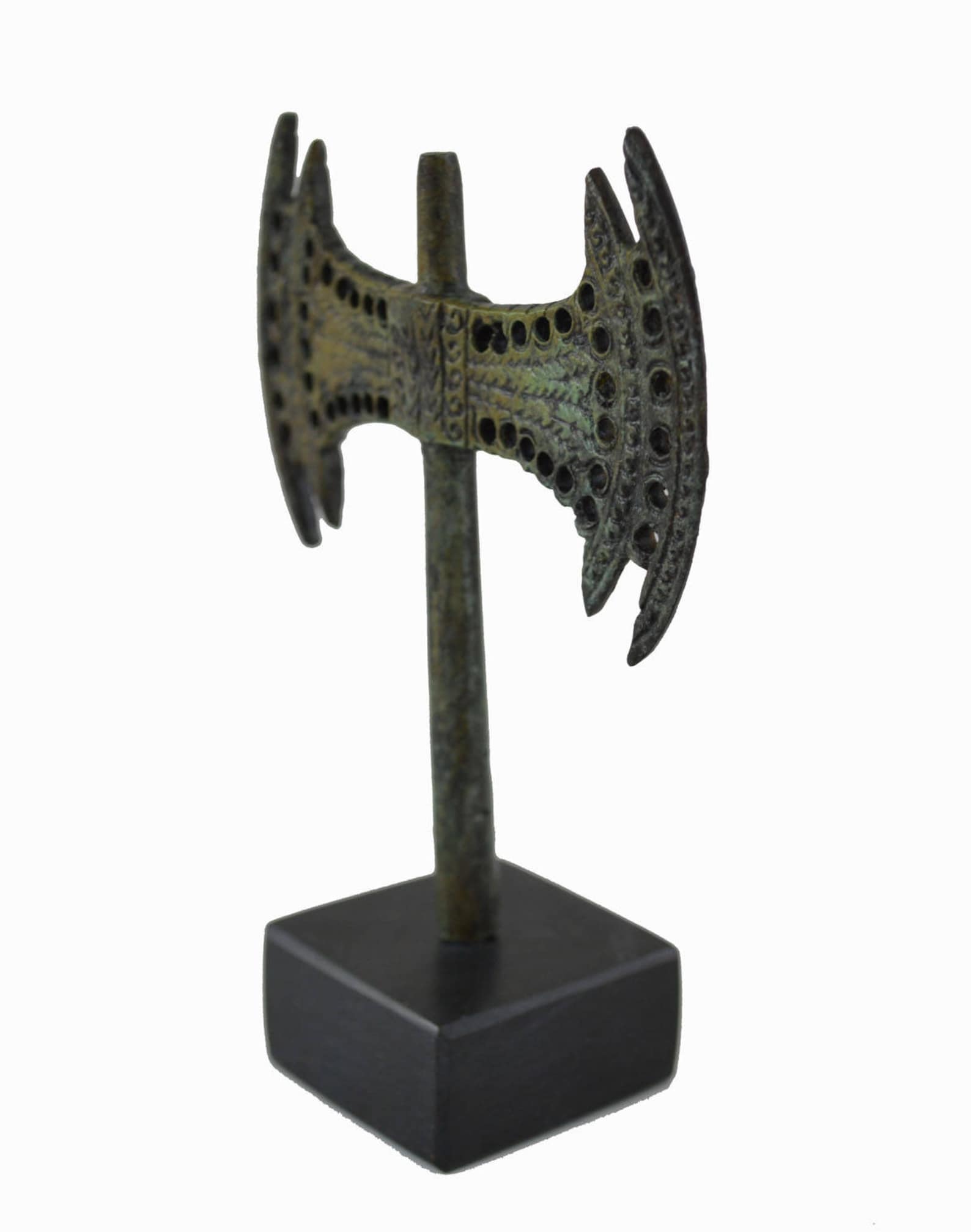 Double Axe Ancient Greek Bronze Labrys Reproduction Artifact | Etsy