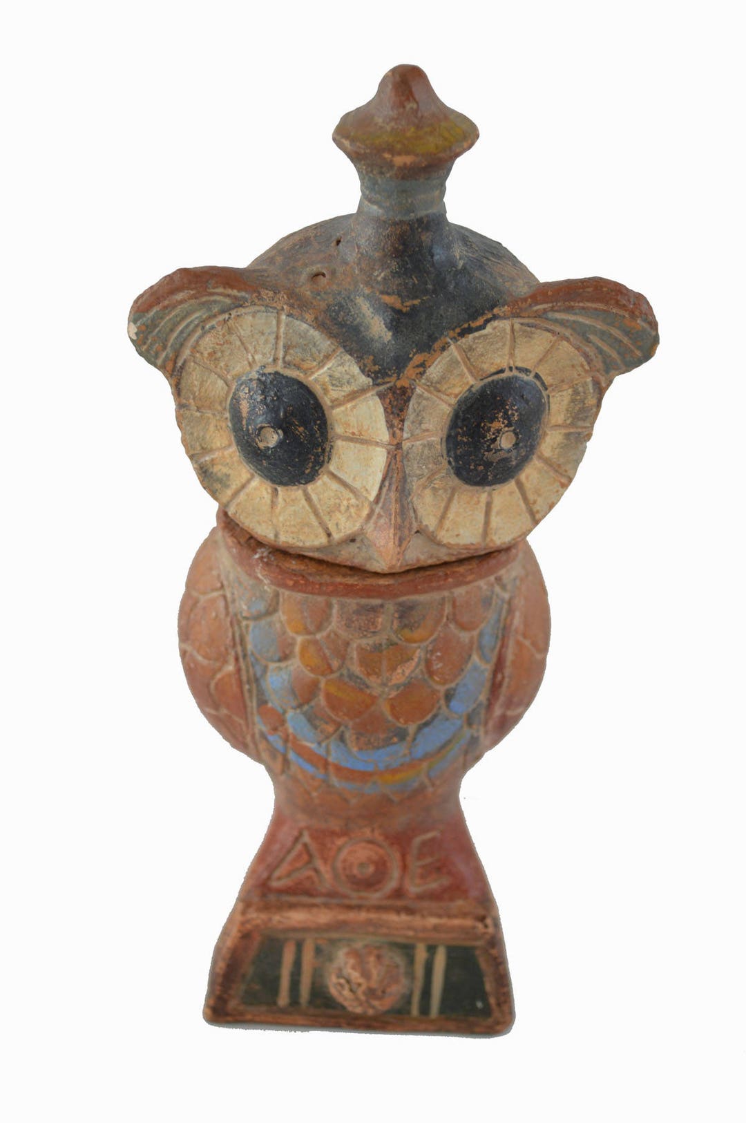 Owl Ancient Greek Symbol of Wisdom Sculpture - Etsy