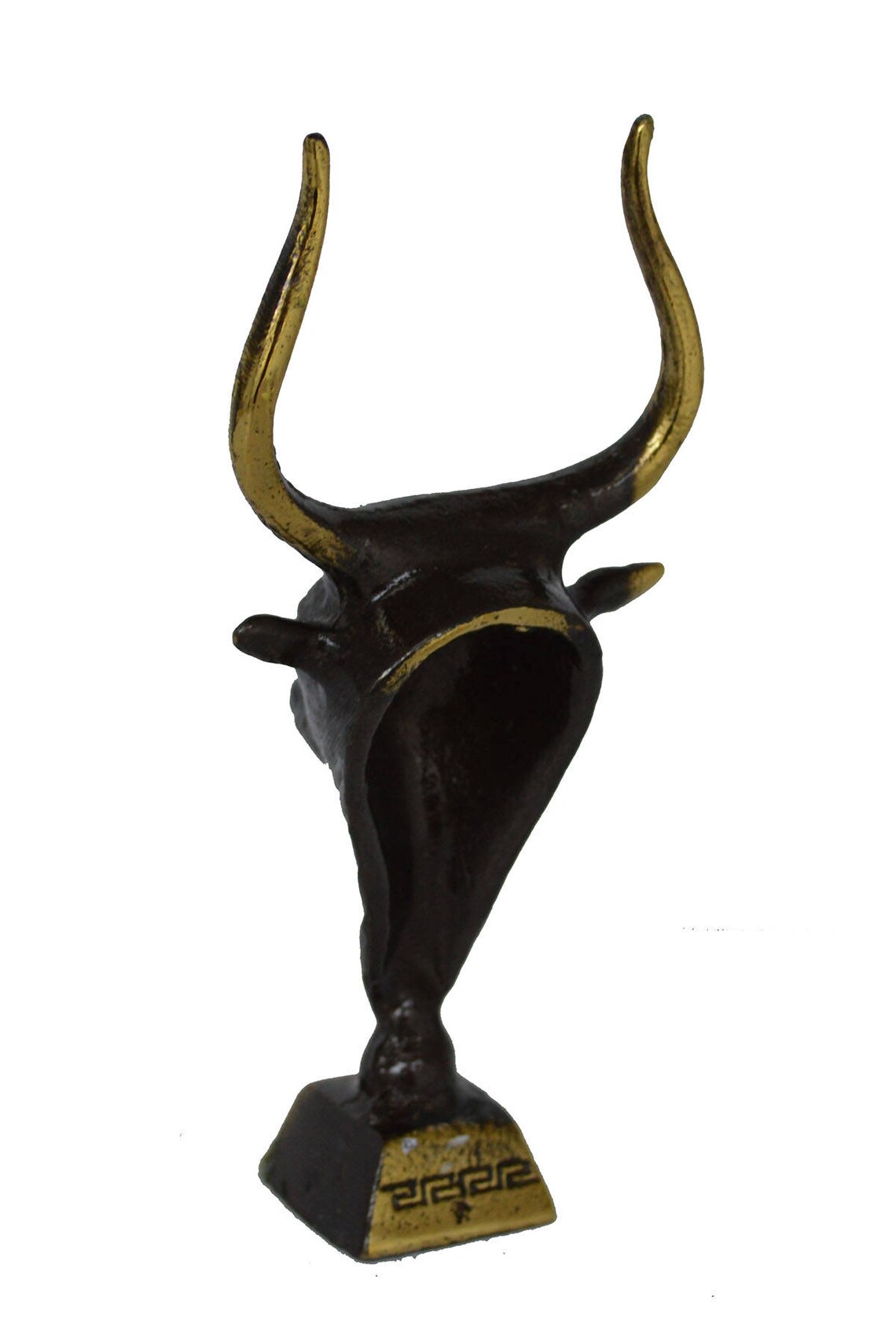 Minoan Bull Bronze Small Head Minoan Art Rhyton Knossos | Etsy