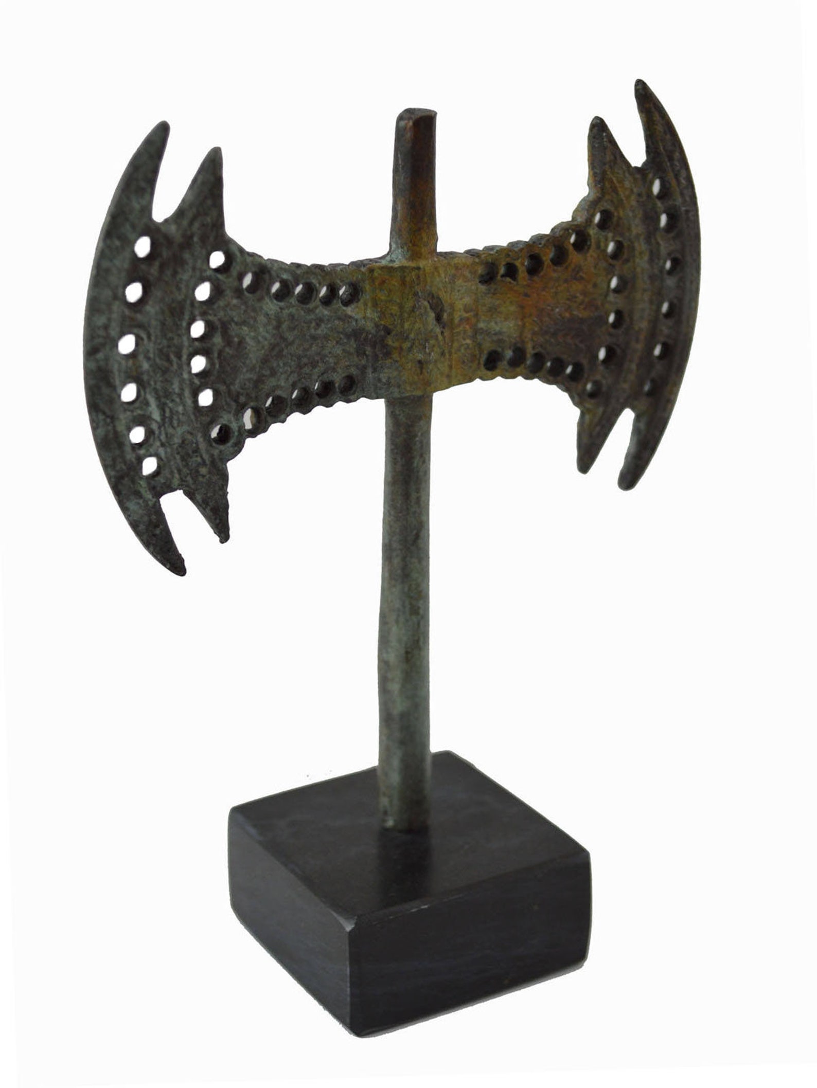 Double Axe Ancient Greek Bronze Labrys Reproduction Miniature | Etsy