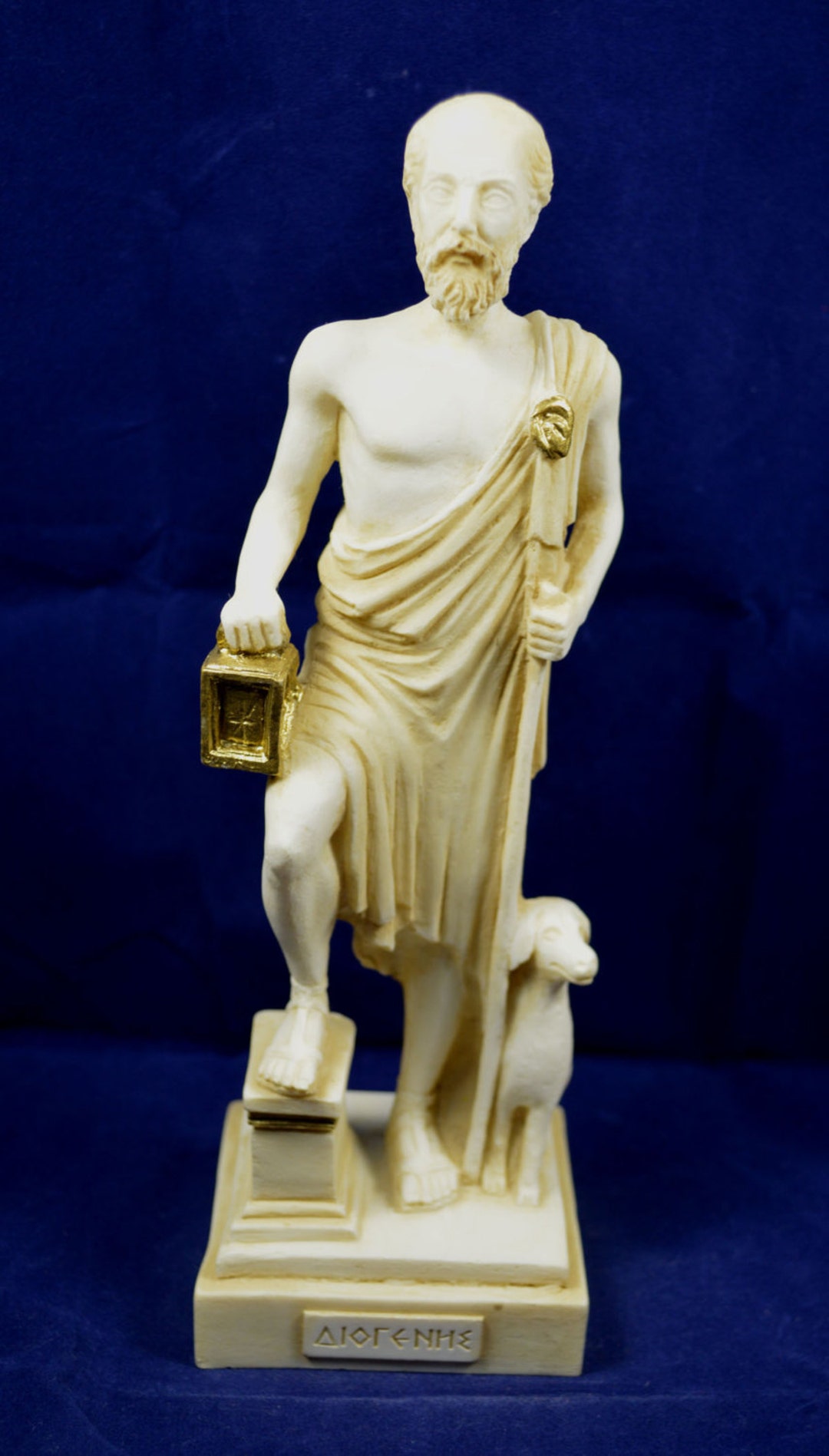 Diogenes Sculpture the Cynic Ancient Greek Philosopher Aged Statue - Etsy