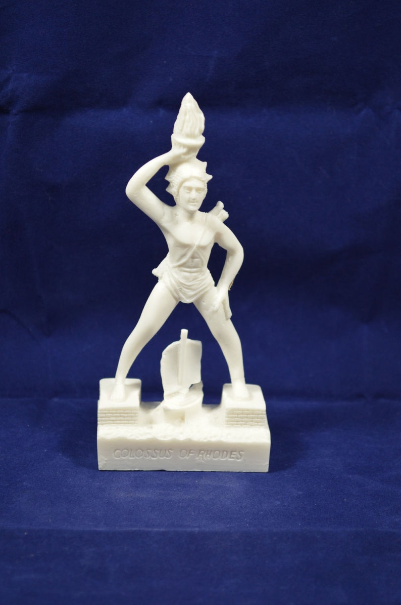 Colosse de Rhodes sculpture Dieu du soleil Hélios statue - Etsy France