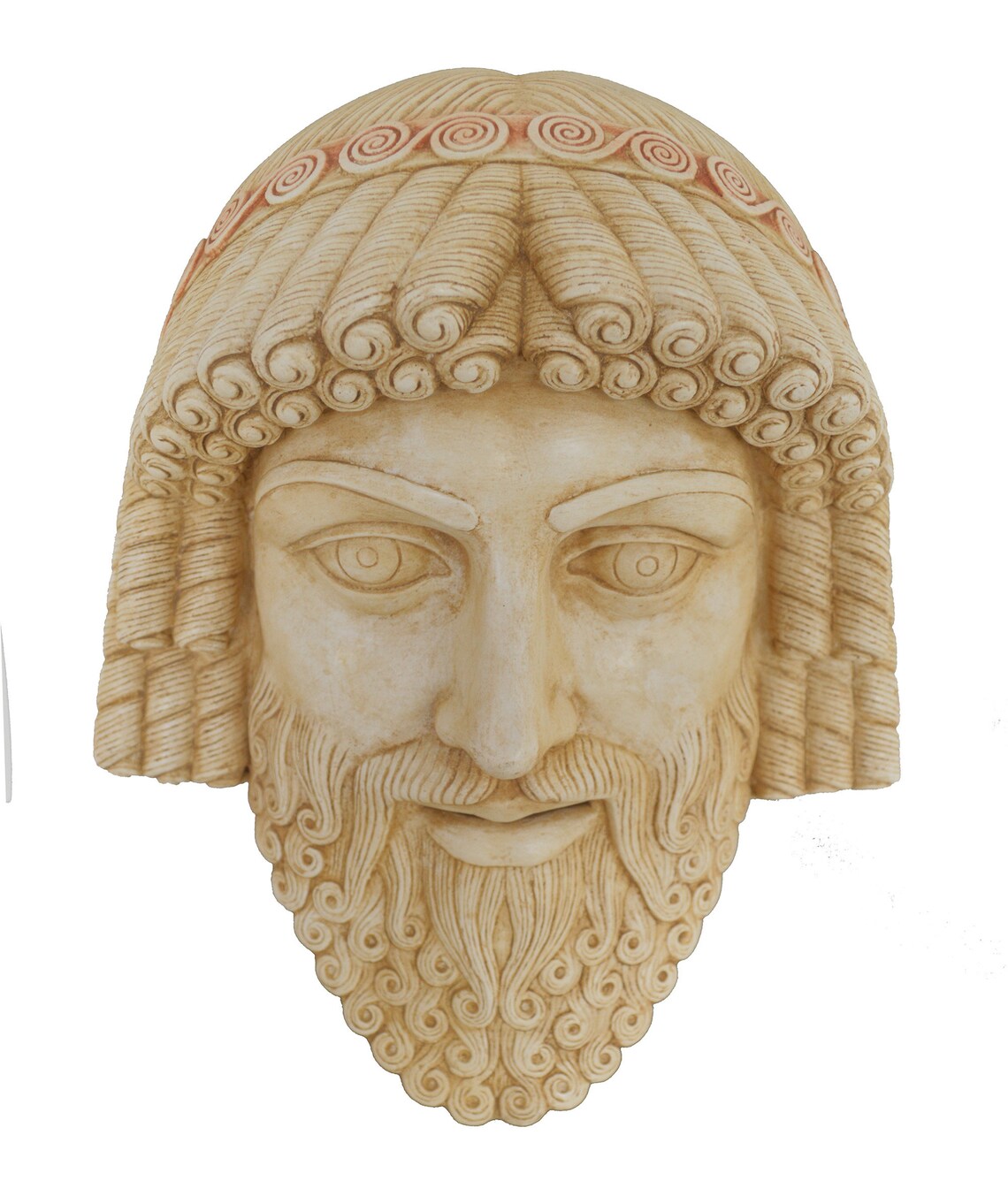 Zeus Mask Ancient Greek Theater King of Gods Ruler of | Etsy