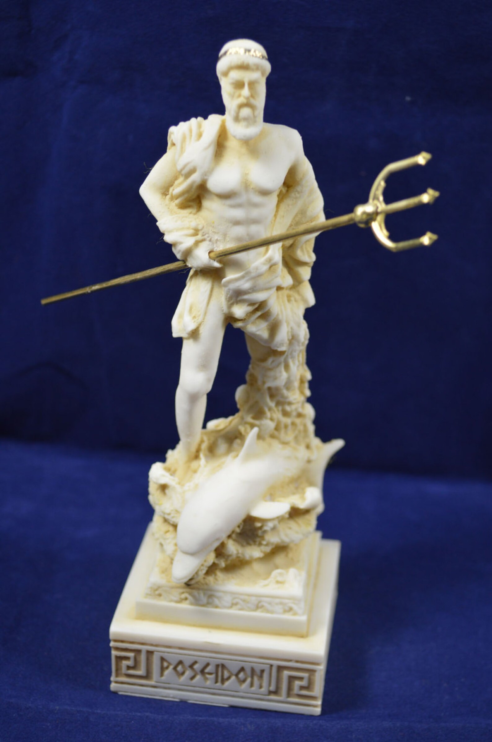 Poseidon Sculpture Statue Ancient Greek God of the Sea Neptune - Etsy
