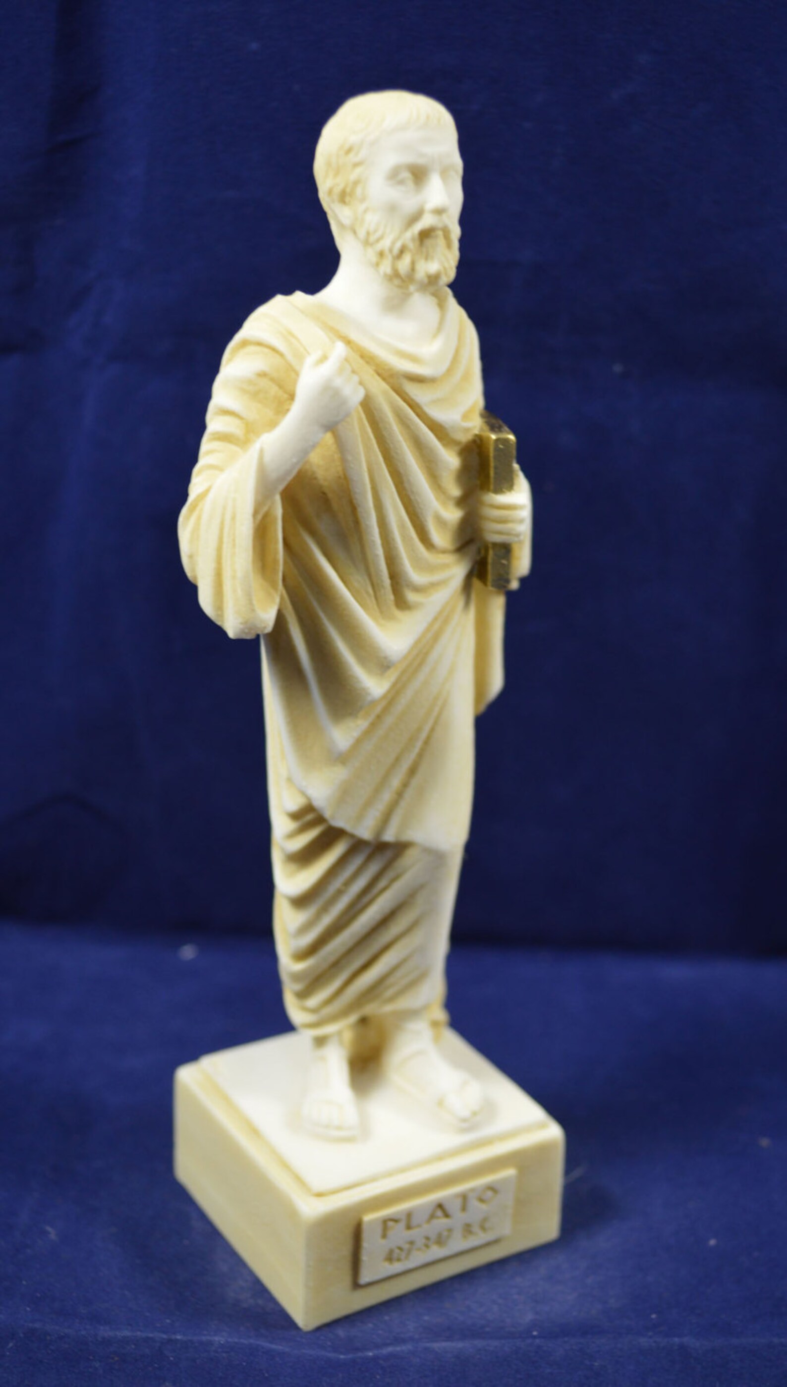 Plato Sculpture Ancient Greek Philosopher Aged Statue | Etsy