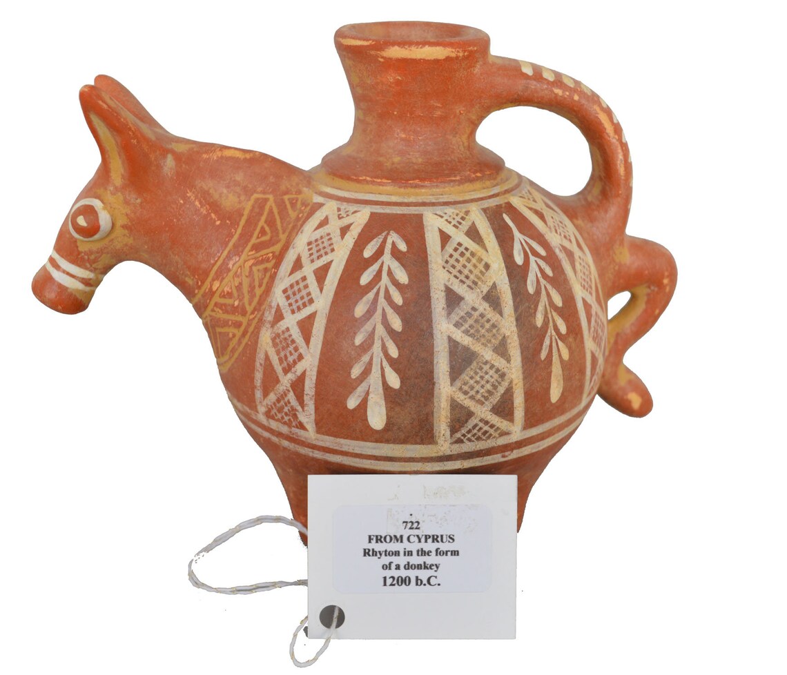 Rhyton in the Form of Donkey Sculpture Reproduction Artifact - Etsy