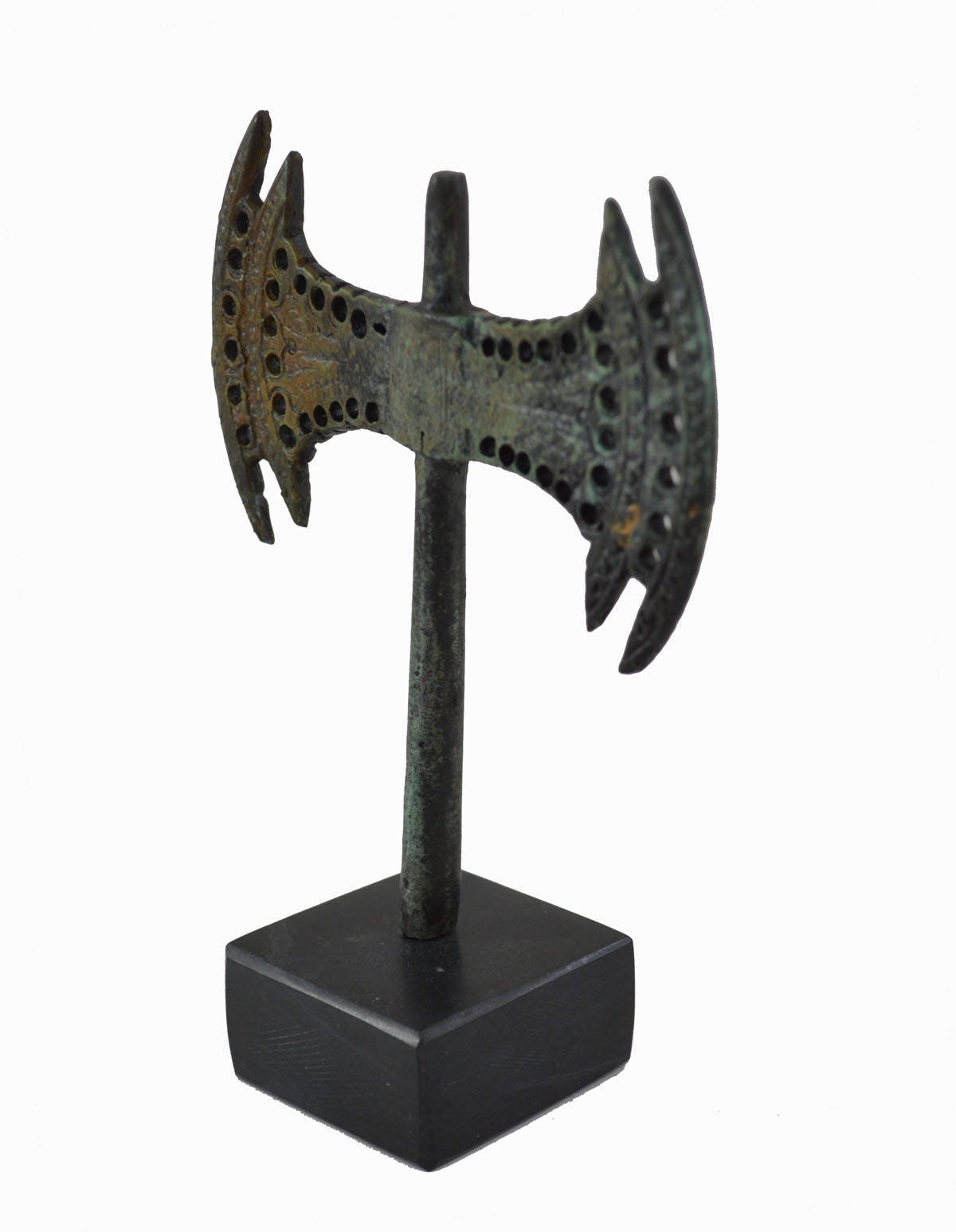 Double Axe Ancient Greek Bronze Labrys Reproduction Artifact - Etsy