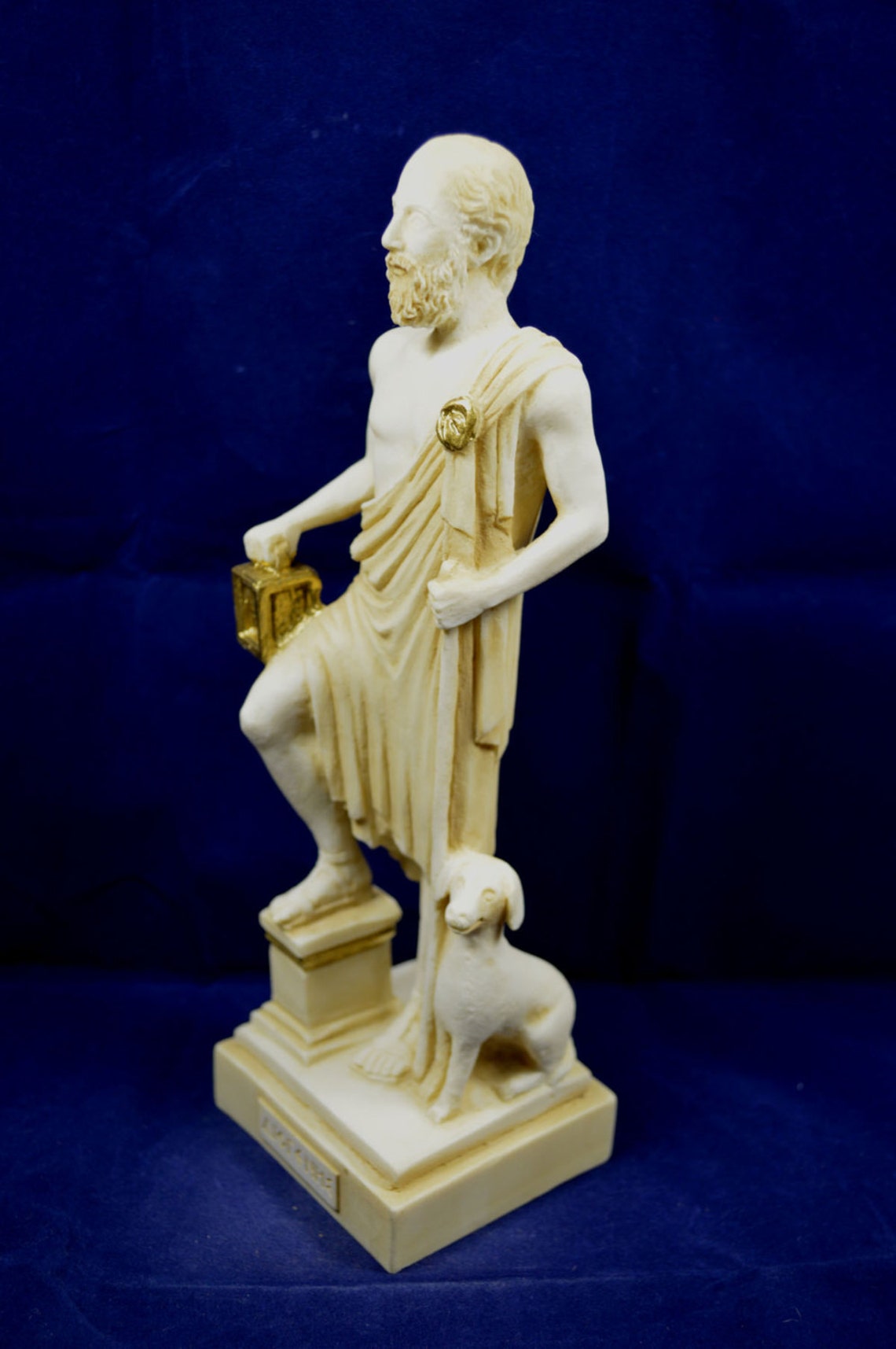 Diogenes sculpture the cynic ancient Greek philosopher aged | Etsy