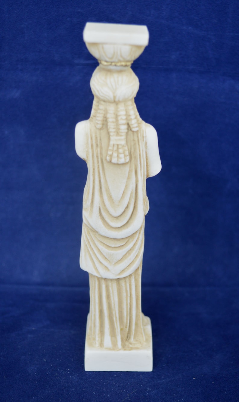 Caryatid Sculpture Karyatides Ancient Greek Small Aged Statue - Etsy