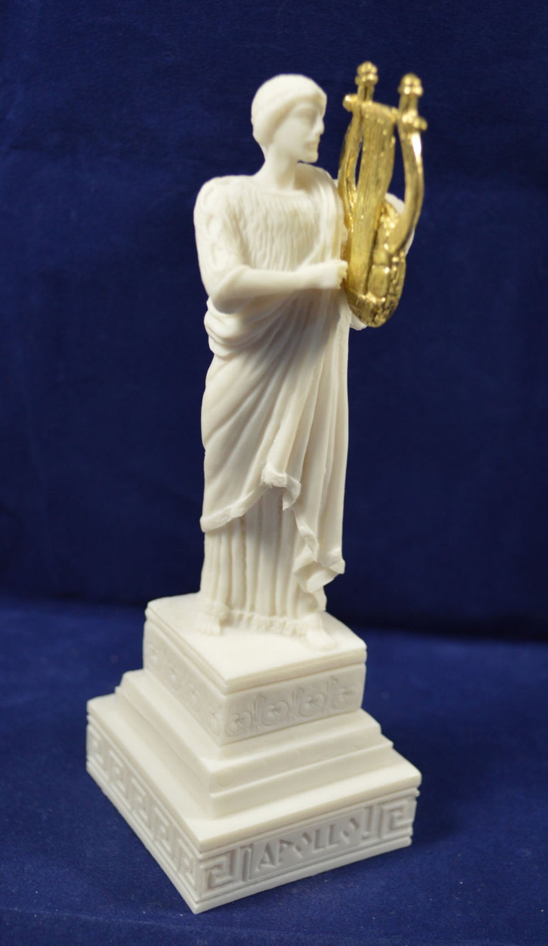 Apollo Sculpture Statue Ancient Greek God of Sun and Poetry - Etsy