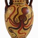 Minoan Art Pottery Mini Amphora Vase Octopus Ancient Crete - Etsy
