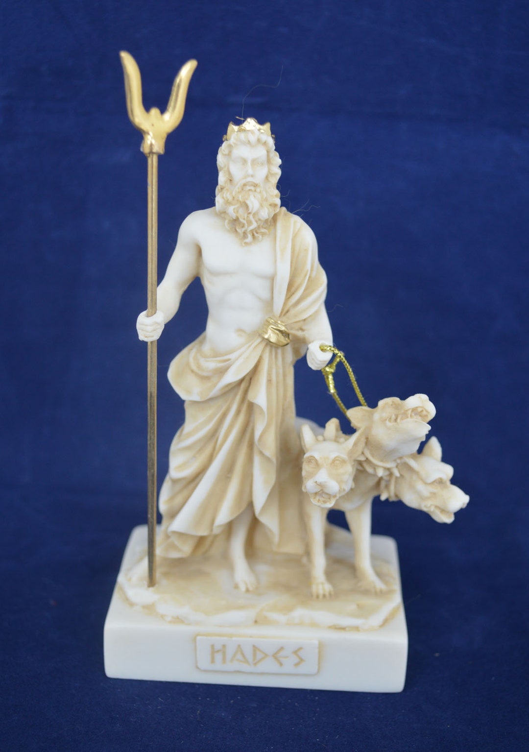 Hades Cerberus Sculpture Ancient Greek God of the Underworld Aged ...