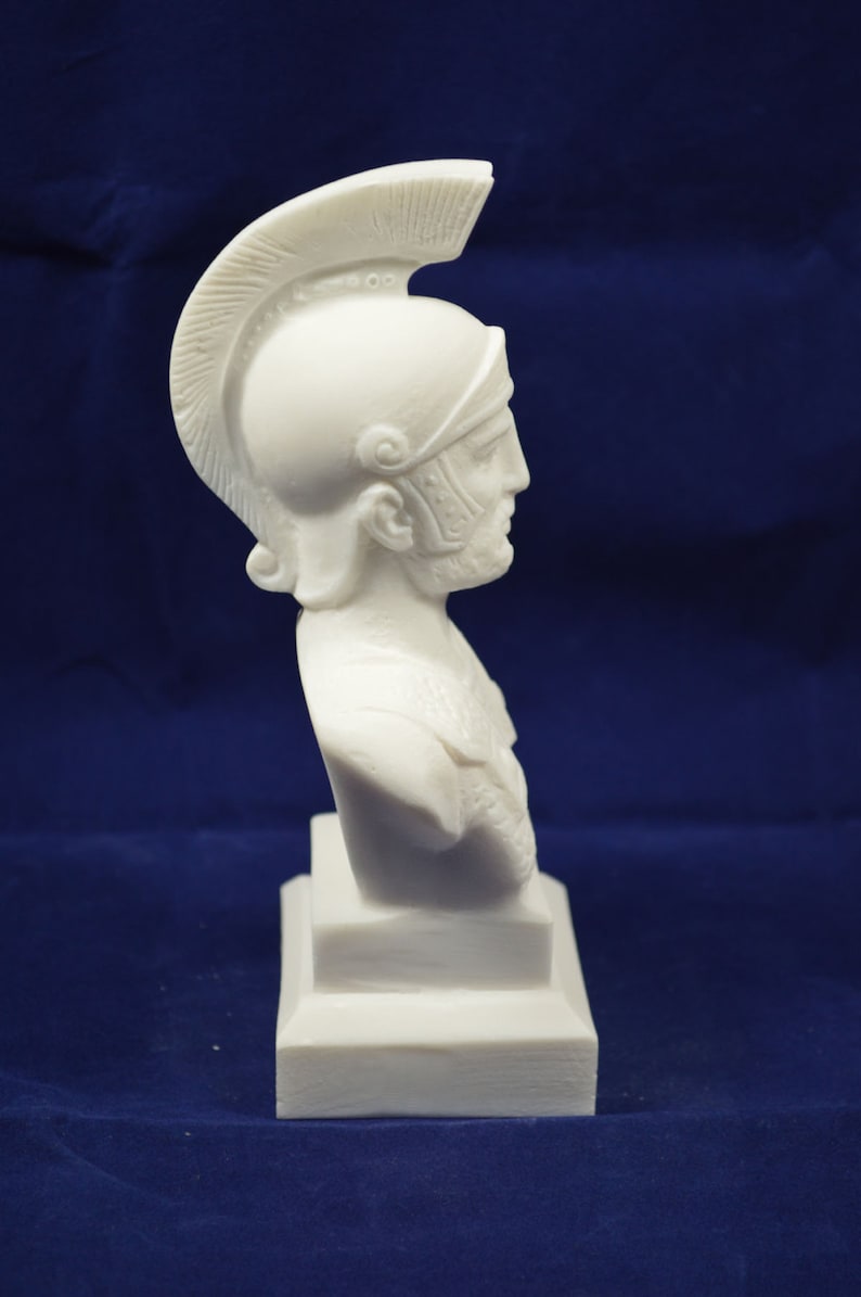 Ares Sculpture Ancient Greek God of War Statue Bust - Etsy