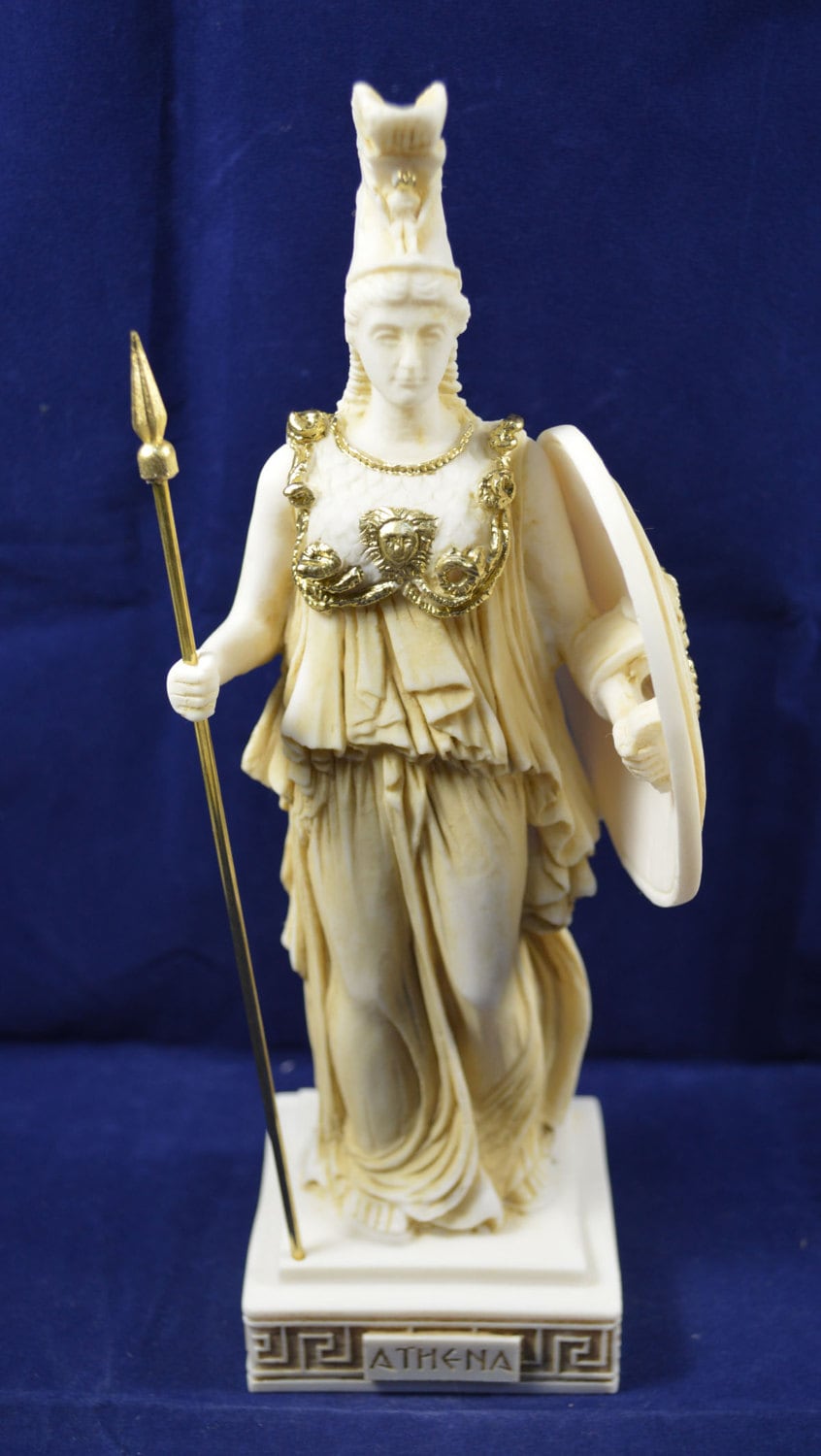 Athena sculpture Goddess ancient Greek Goddess of wisdom and | Etsy