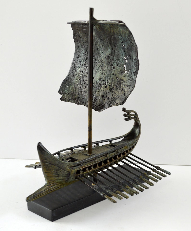 Trireme Bireme Penteconter Bronze Item Ancient Greek | Etsy