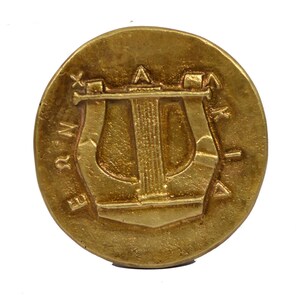 Paperweight Apollo God of Light and Music Desk Press Papier Bronze - Etsy