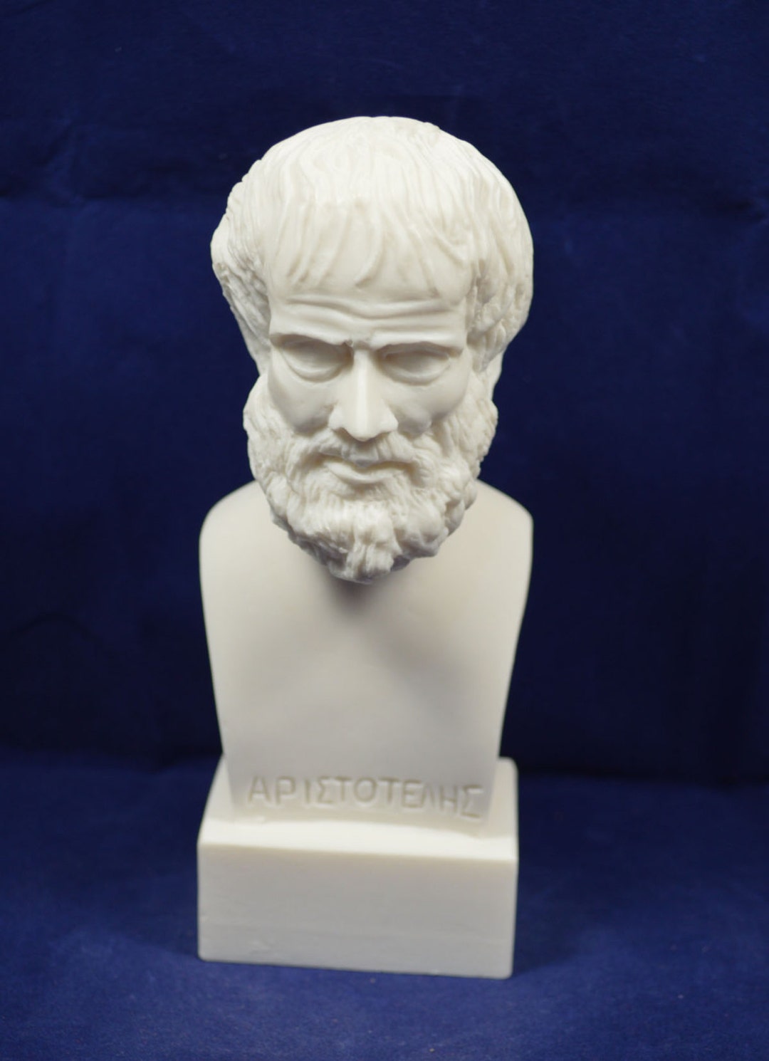Aristotle Sculpture Aristoteles Ancient Greek Philosopher Alabaster ...
