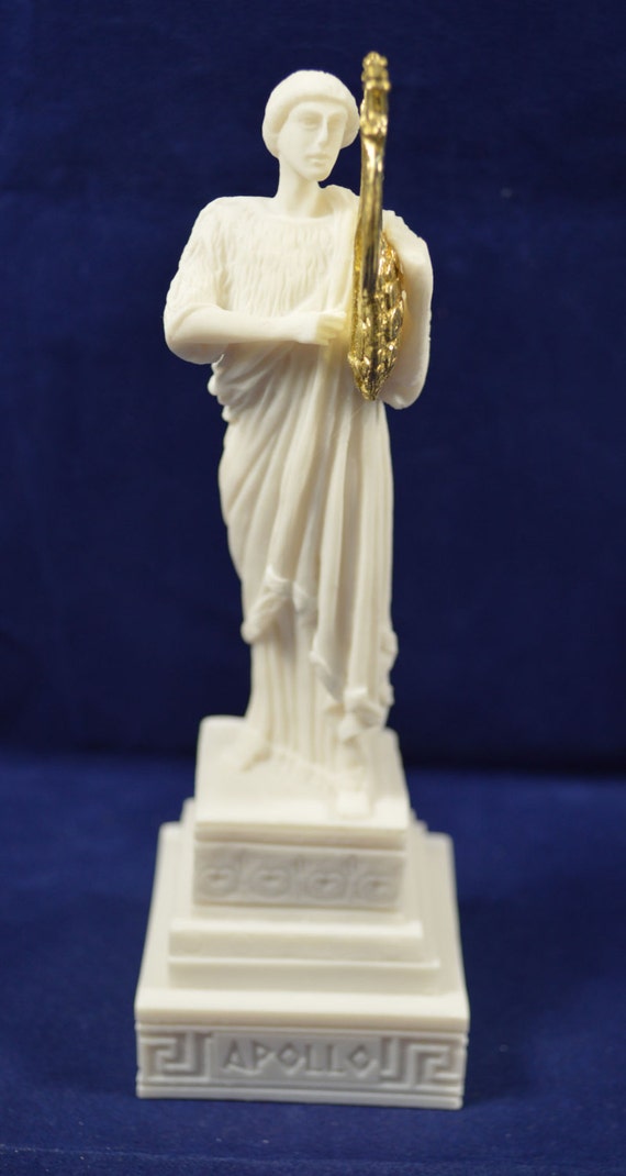 Apollo Sculpture Statue Ancient Greek God of Sun and Poetry | Etsy