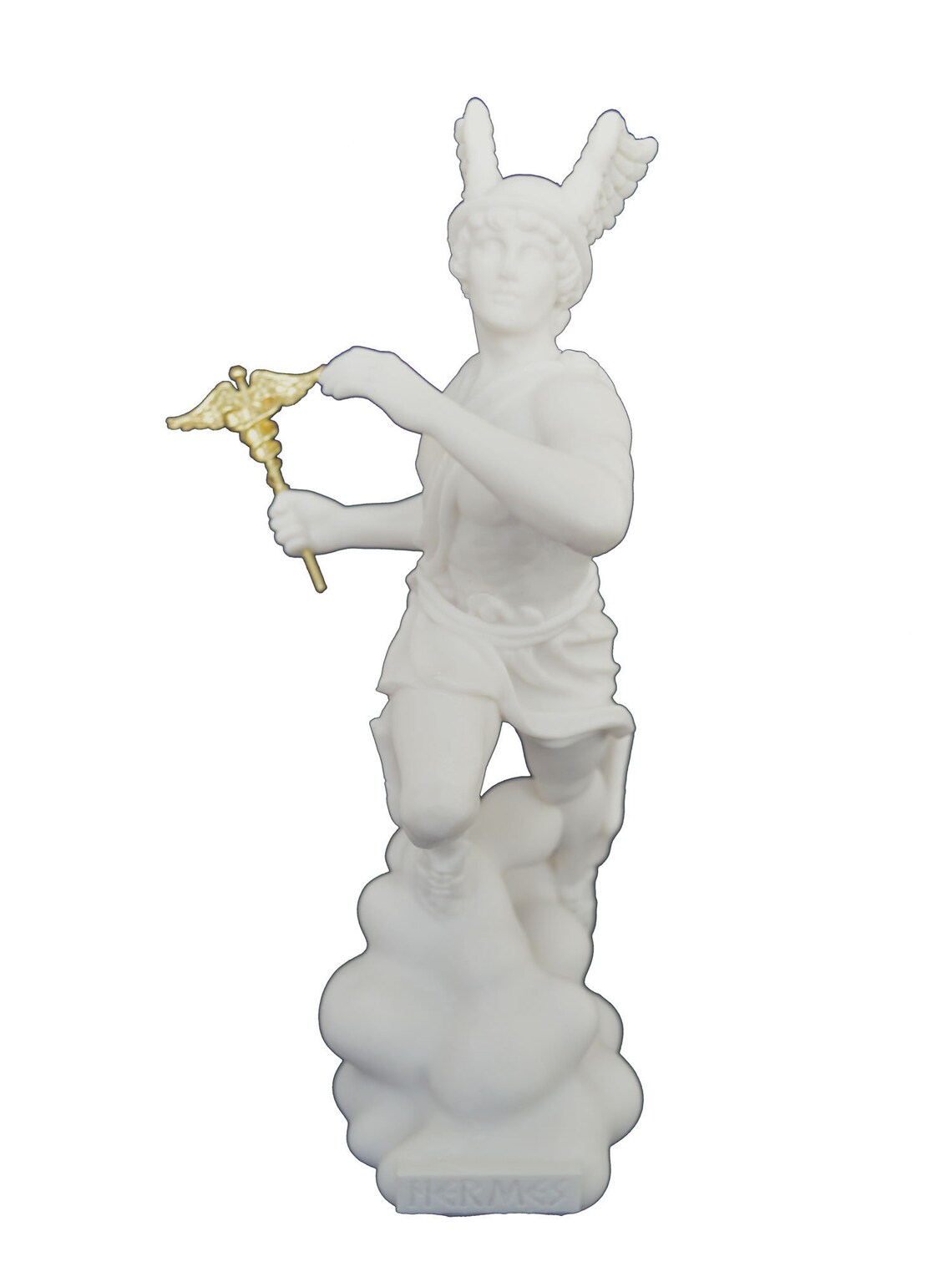 Hermes Sculpture Ancient Greek God Conductor of Souls Active | Etsy