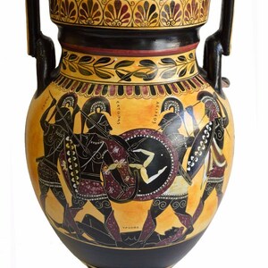 Achilles Hector Menelaos Paris trojan War Theme Amphora - Etsy