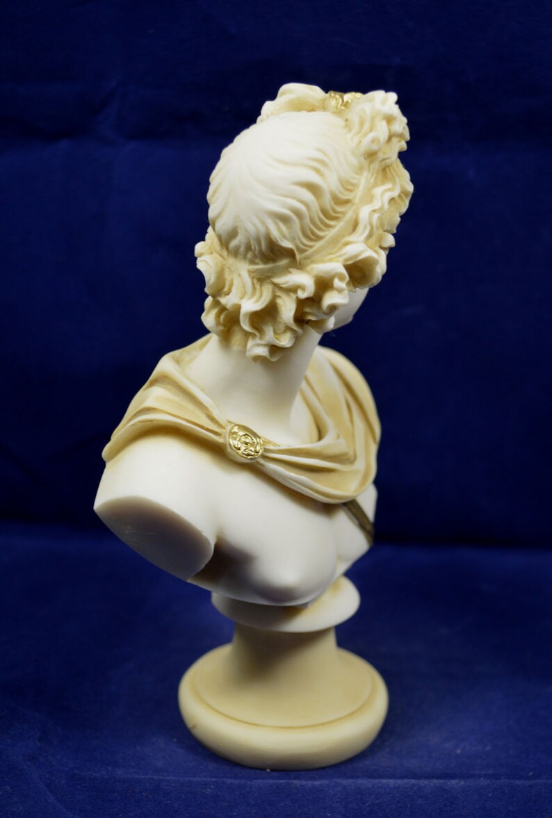 Apollo Sculpture Bust Ancient Greek God of Sun and Poetry Aged - Etsy